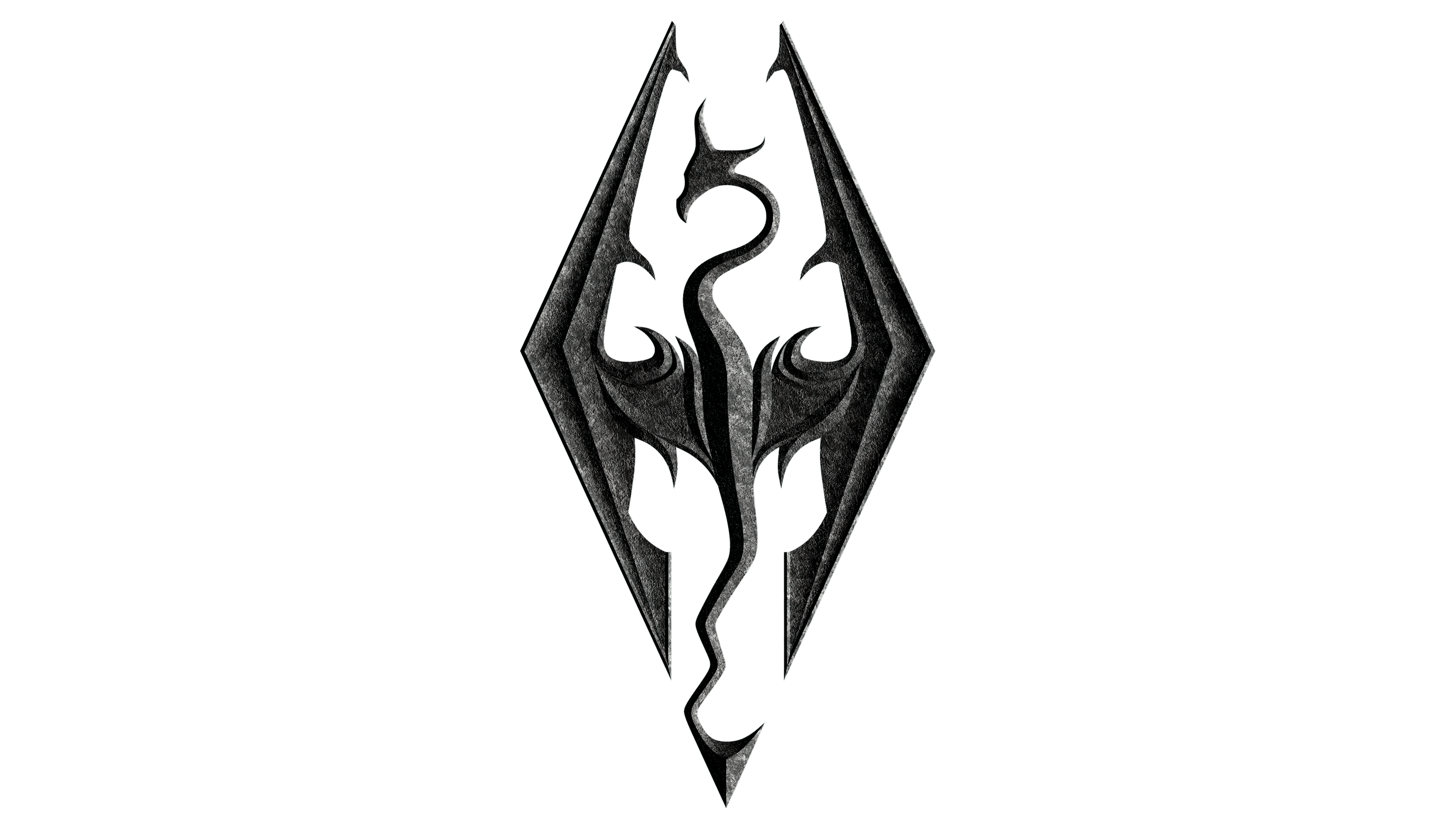 Skyrim Logo Symbol Meaning History PNG Brand