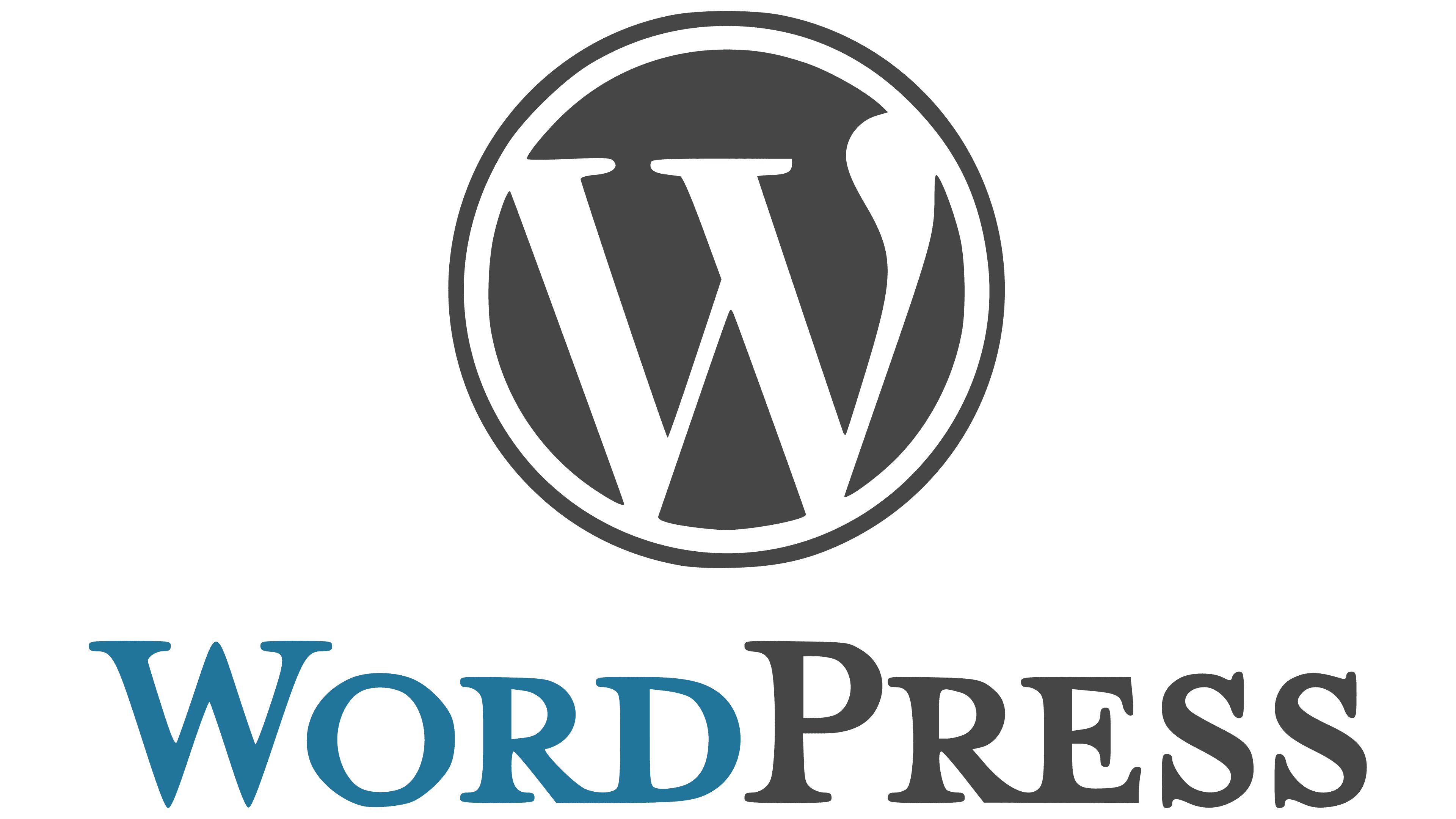 WordPress Logo Symbol Meaning History PNG Vector Brand