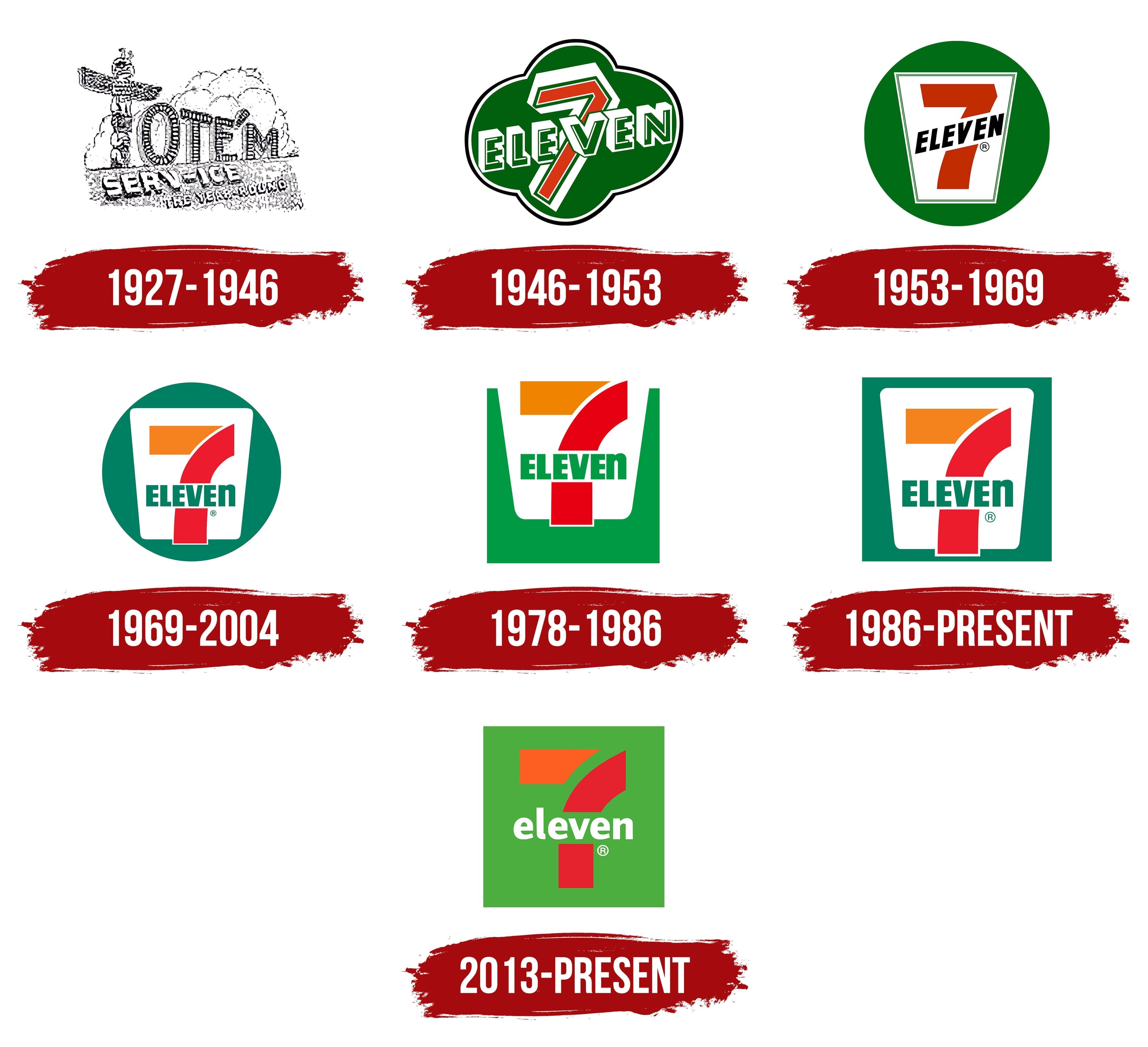 7 Eleven Logo Symbol Meaning History PNG