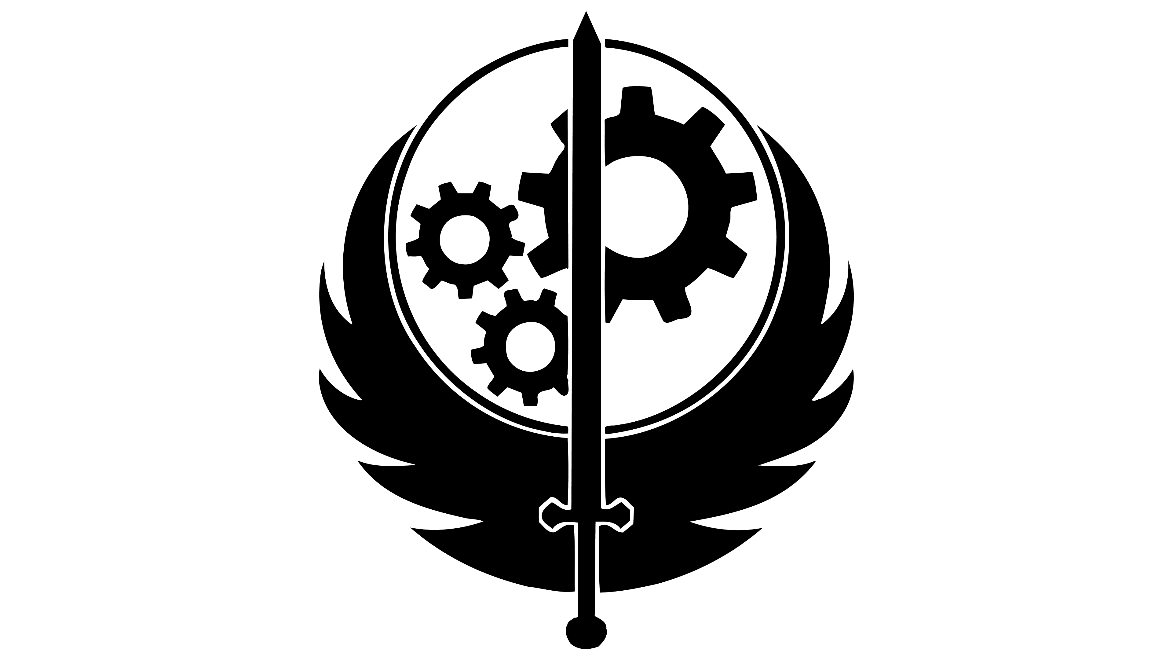 Brotherhood of Steel Logo, symbol, meaning, history, PNG, brand