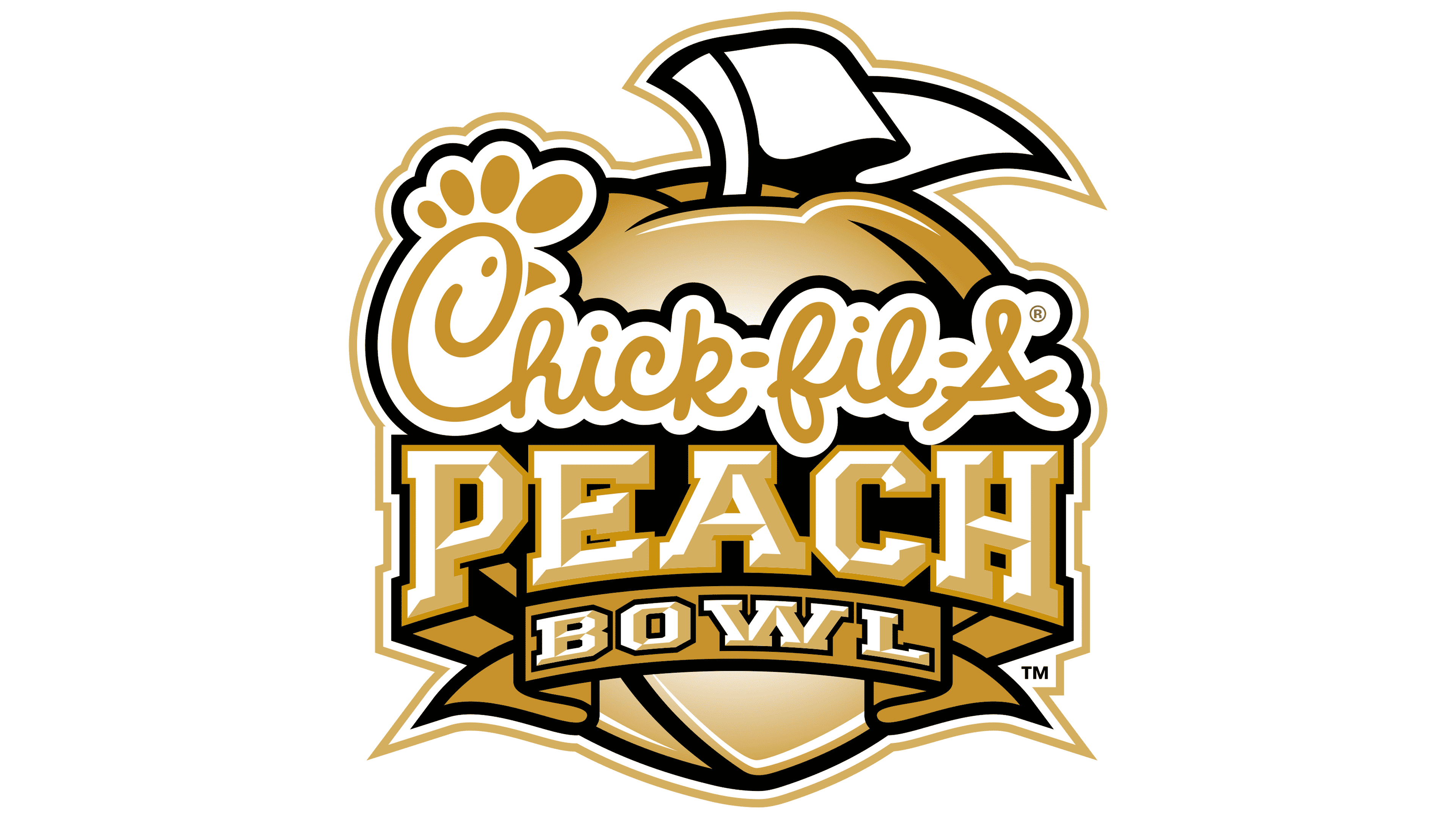 Peach Bowl Logo, symbol, meaning, history, PNG, brand