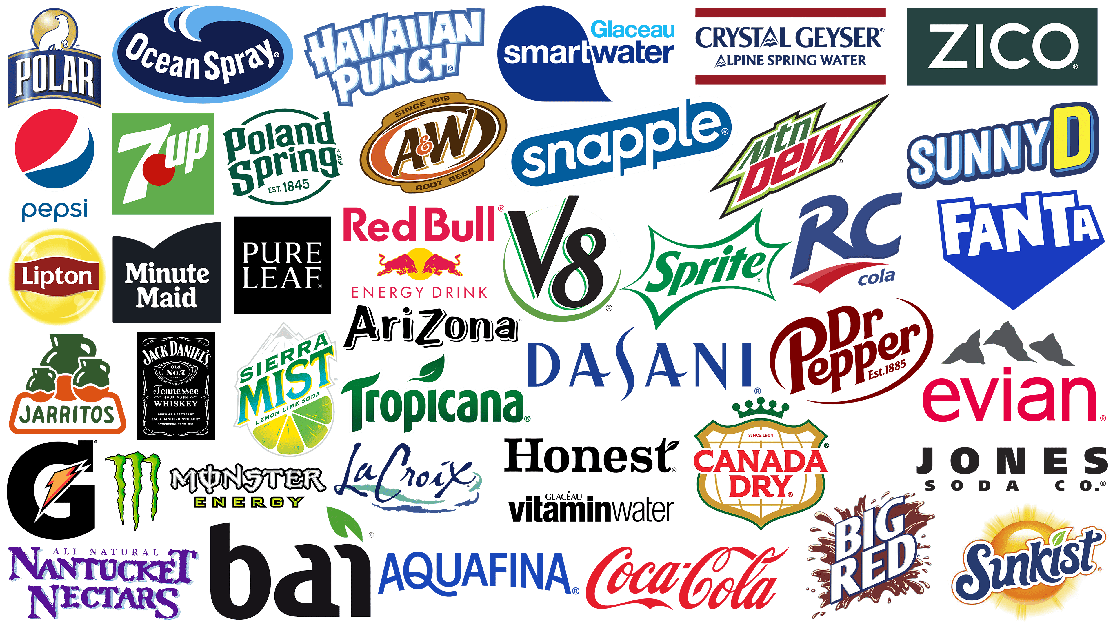 Famous Alcohol Logos