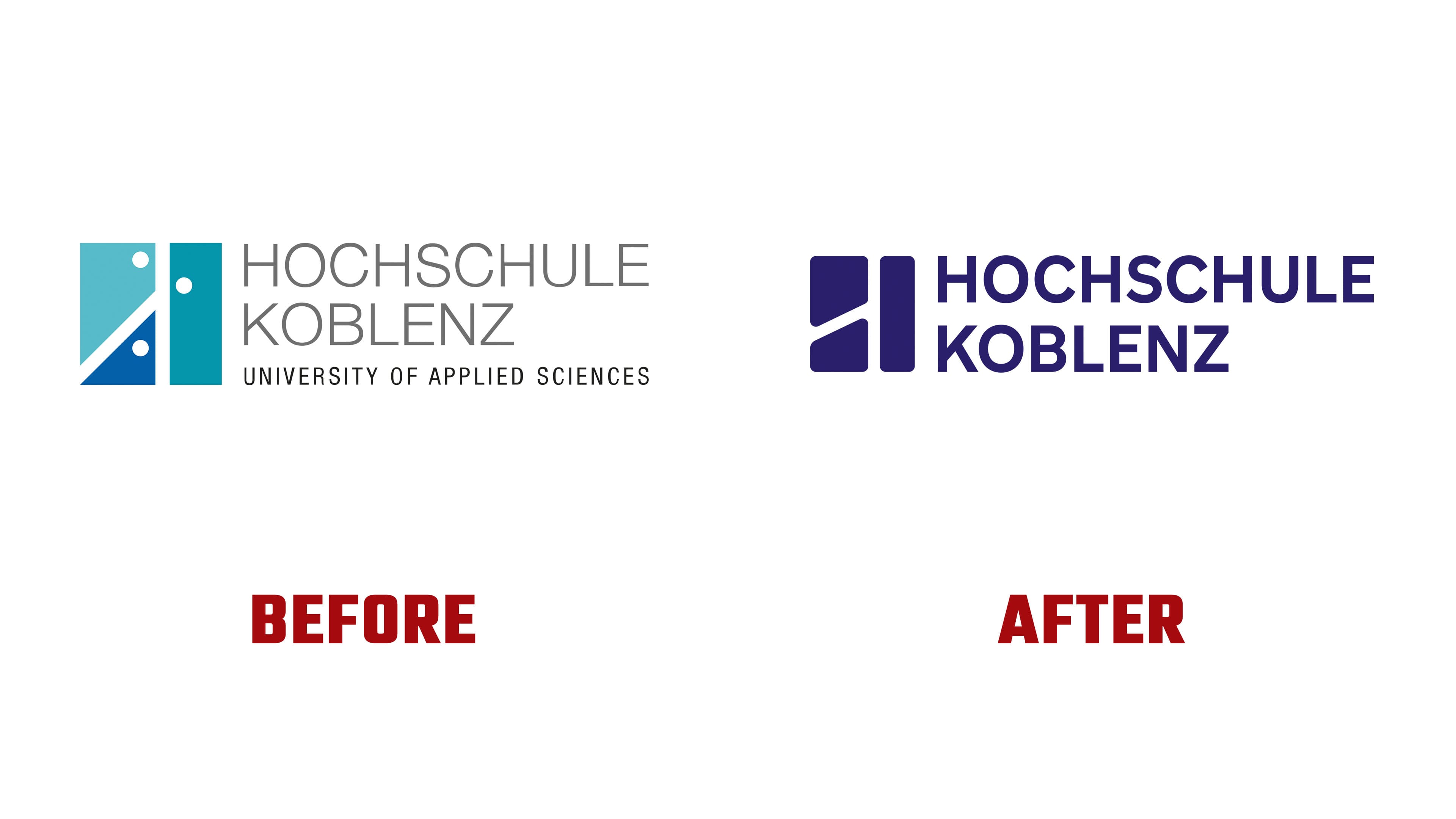 Hochschule Koblenz Unveils New Logo and Brand Identity