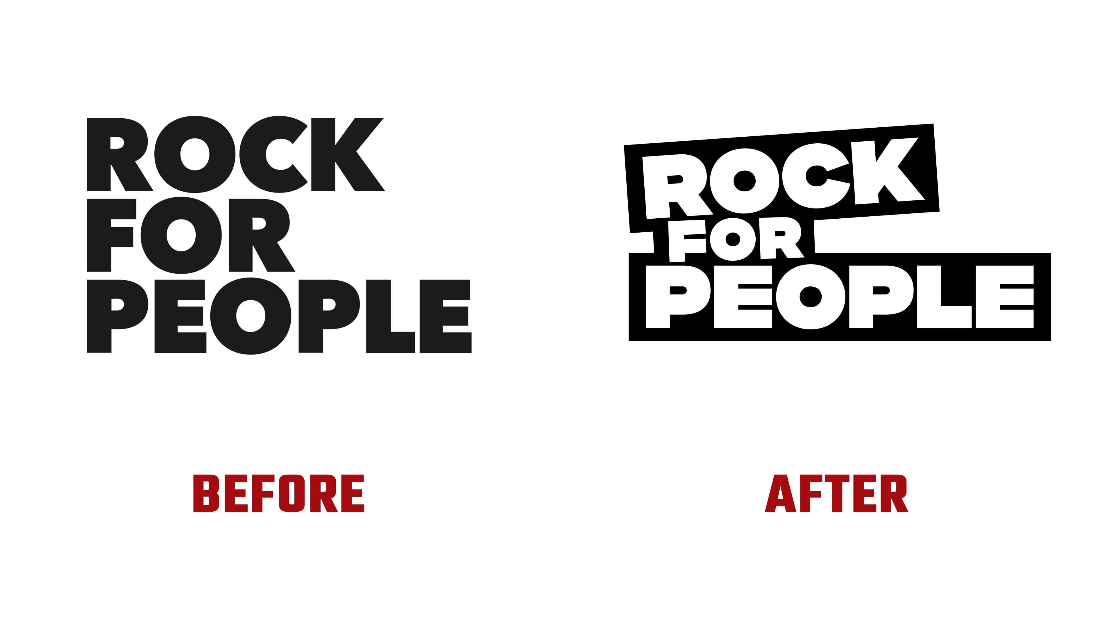 "Rock for People" Unveils New Logo and Brand Identity