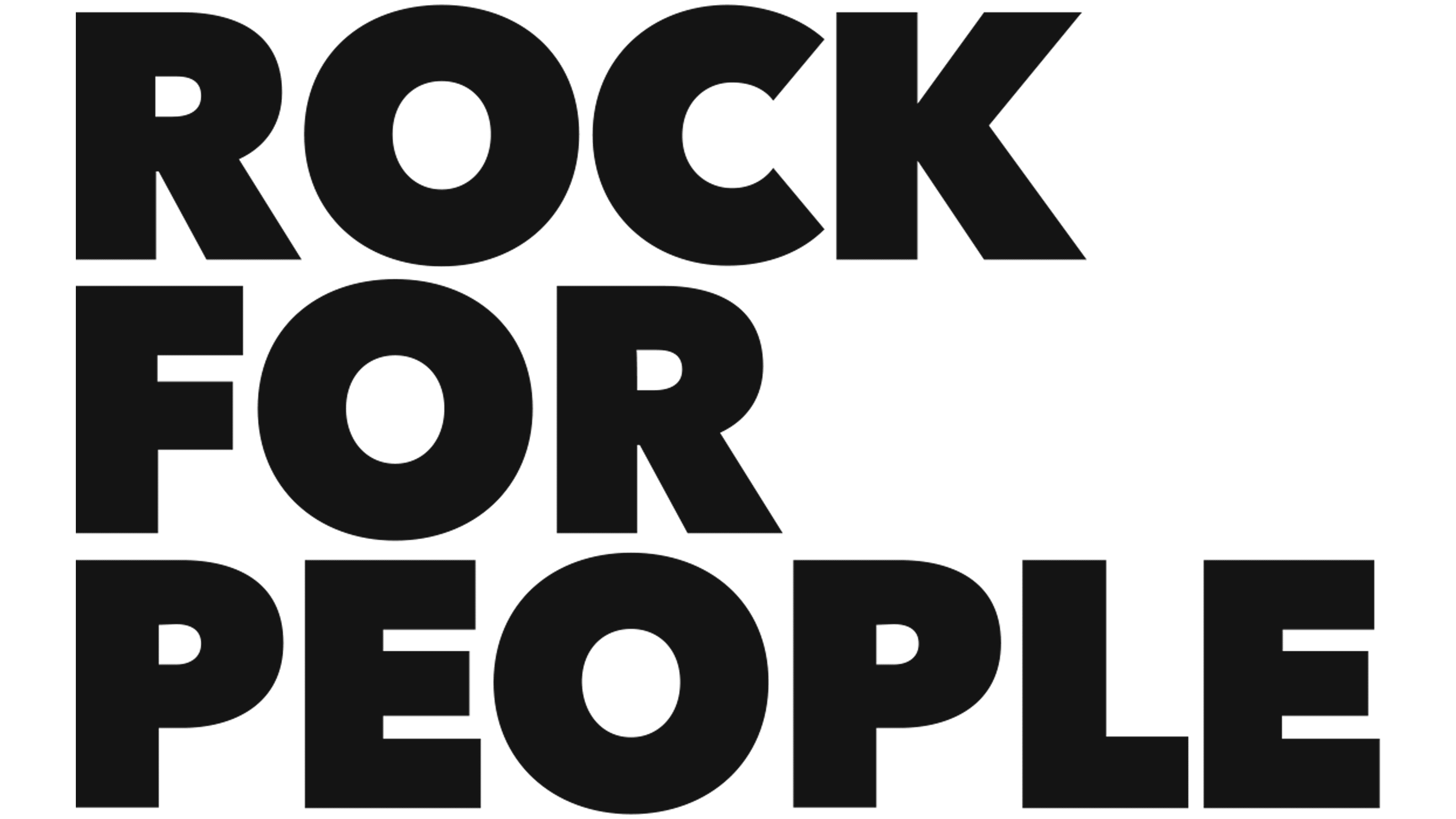 "Rock for People" Unveils New Logo and Brand Identity
